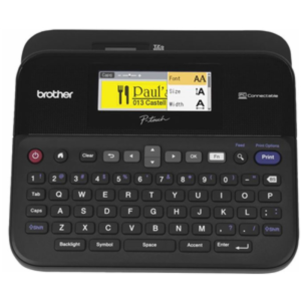 Brother PTD600 PC Connectable Label Maker with Colour Di ...