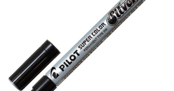 Pilot Super Colour Fine Silver Paint Marker