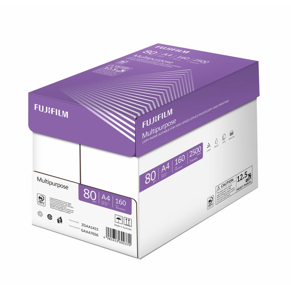 Fujifilm Multipurpose A4 80gsm White Copy Paper – 1 Box ...