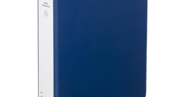 Insert Binder A4 2D 38mm Navy Blue
